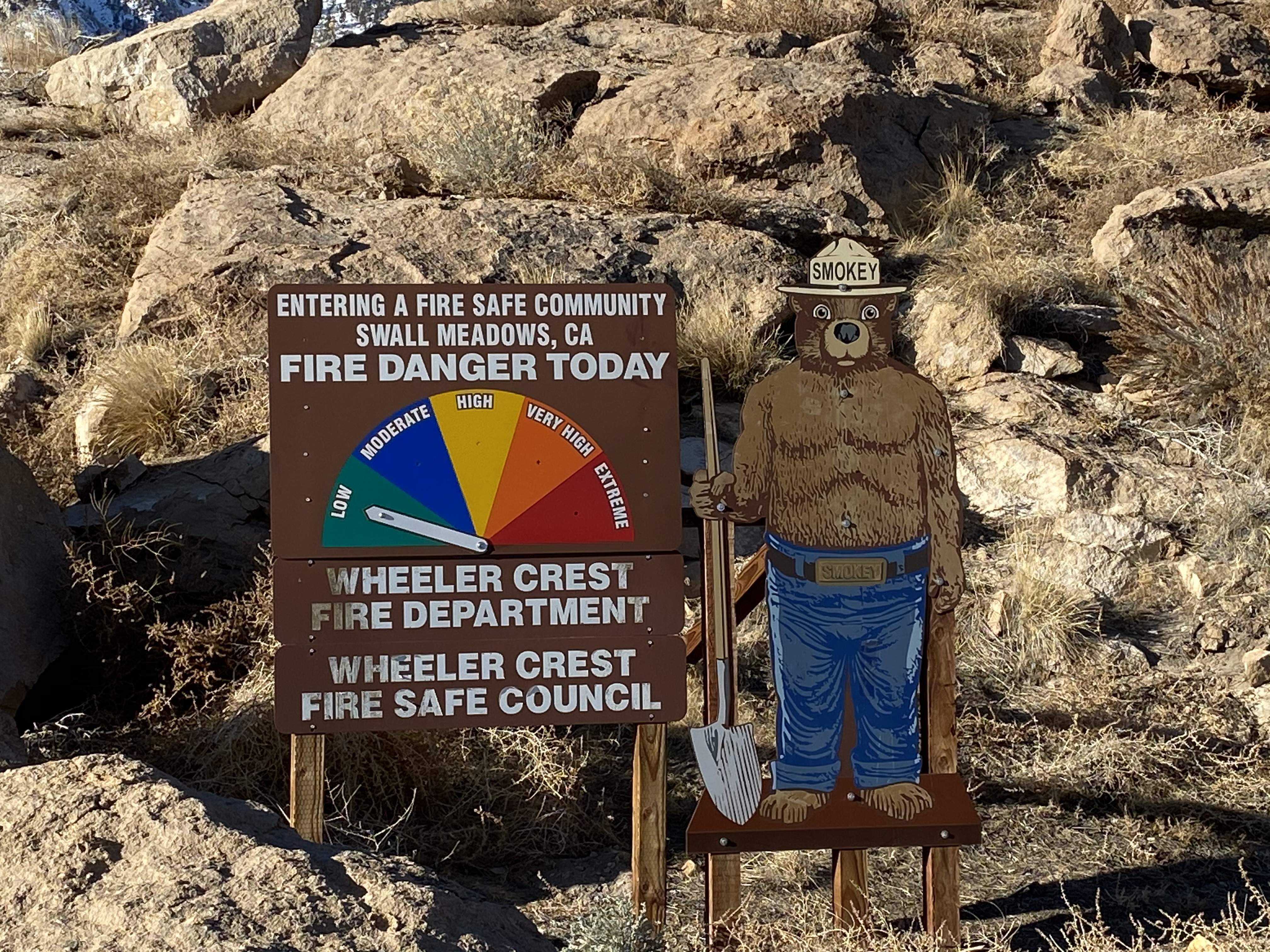 Wheeler Crest Fire Protection District – An all volunteer fire department